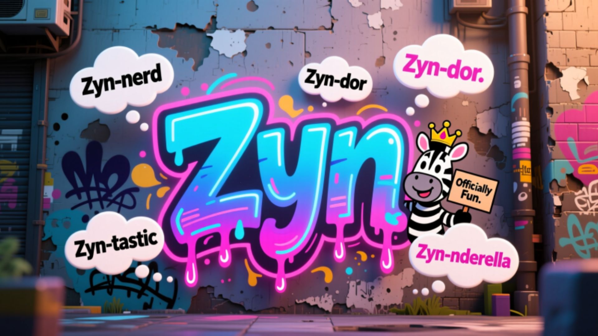 450+ Funny Zyn Nicknames & Puns to Make You Laugh