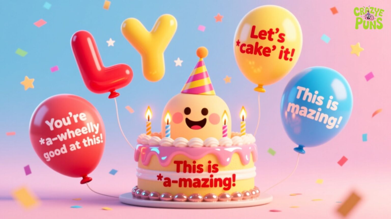 455+ Funny Birthday Puns to Make Every Party Special