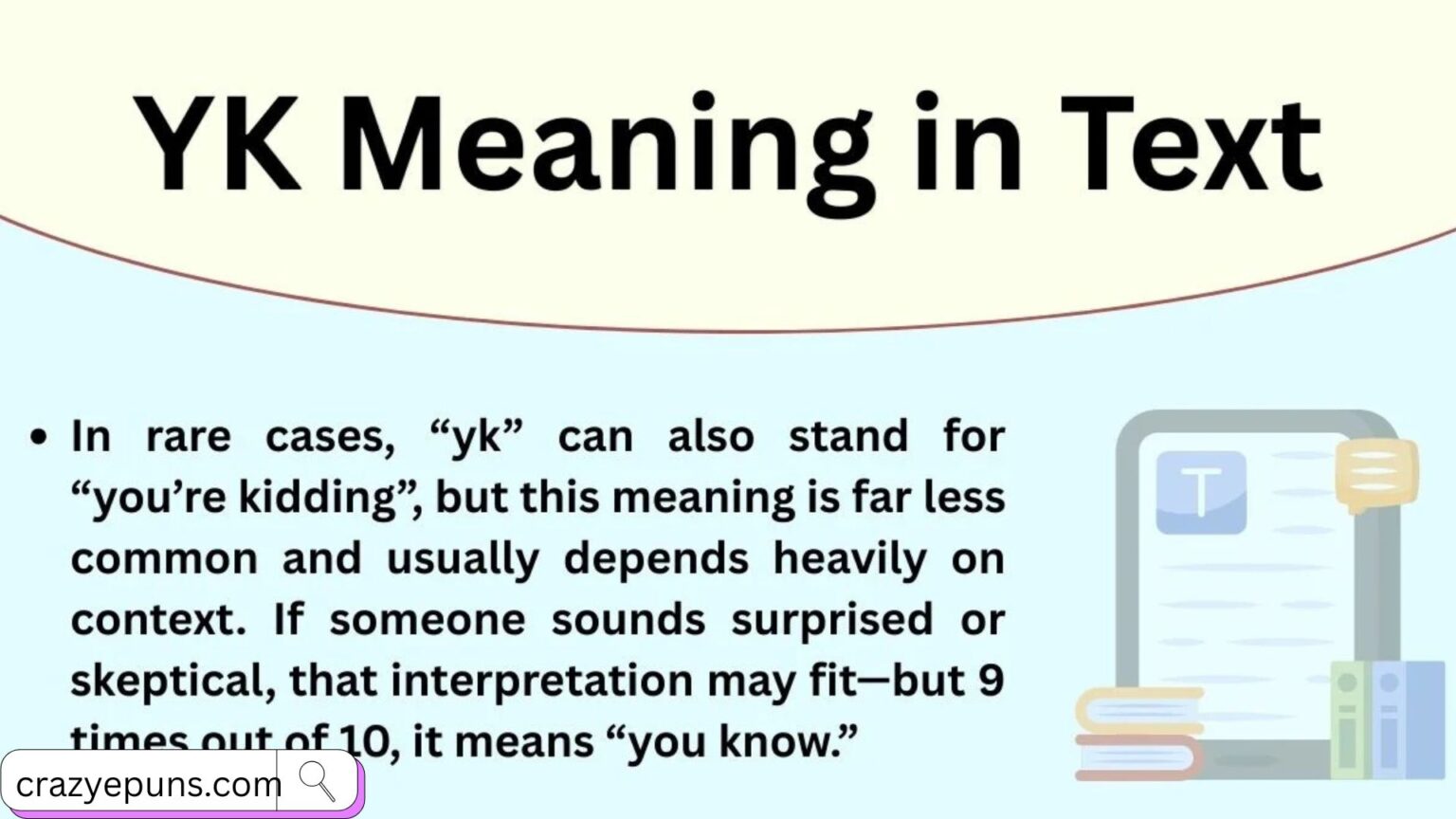 YK Meaning: What “YK” Really Means and How to Use It Naturally in ...